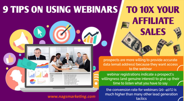 9 Tips on Using Webinars to 10x your Sales - Nags Marketing